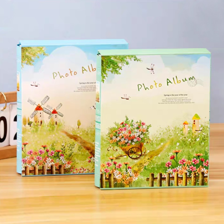 200 Sheets 4R Photo Album Interleaf Village Type Photo Album | Shopee ...