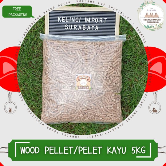 KAYU Wood PELLET WOOD PELLET WOOD PELLET Cage Mat Cat Rabbit Hamster ...