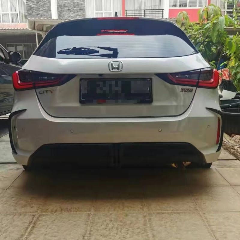 HONDA CITY HATCHBACK 2022 RS DIFFUSER/ DIFUSER AND CANARD PIANO BLACK ...