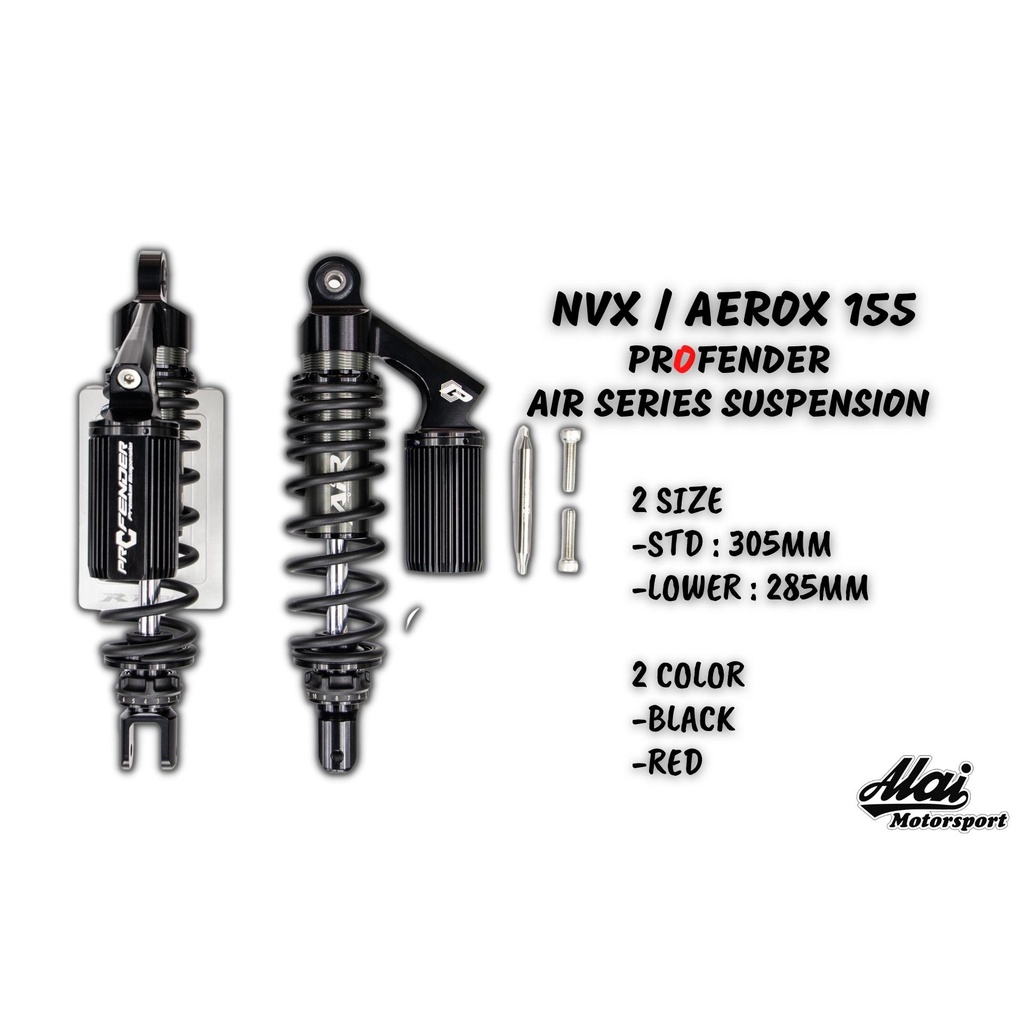 Profender Air Series Premium Suspension NVX | NVX v2 | Nmax 155 | Nmax ...