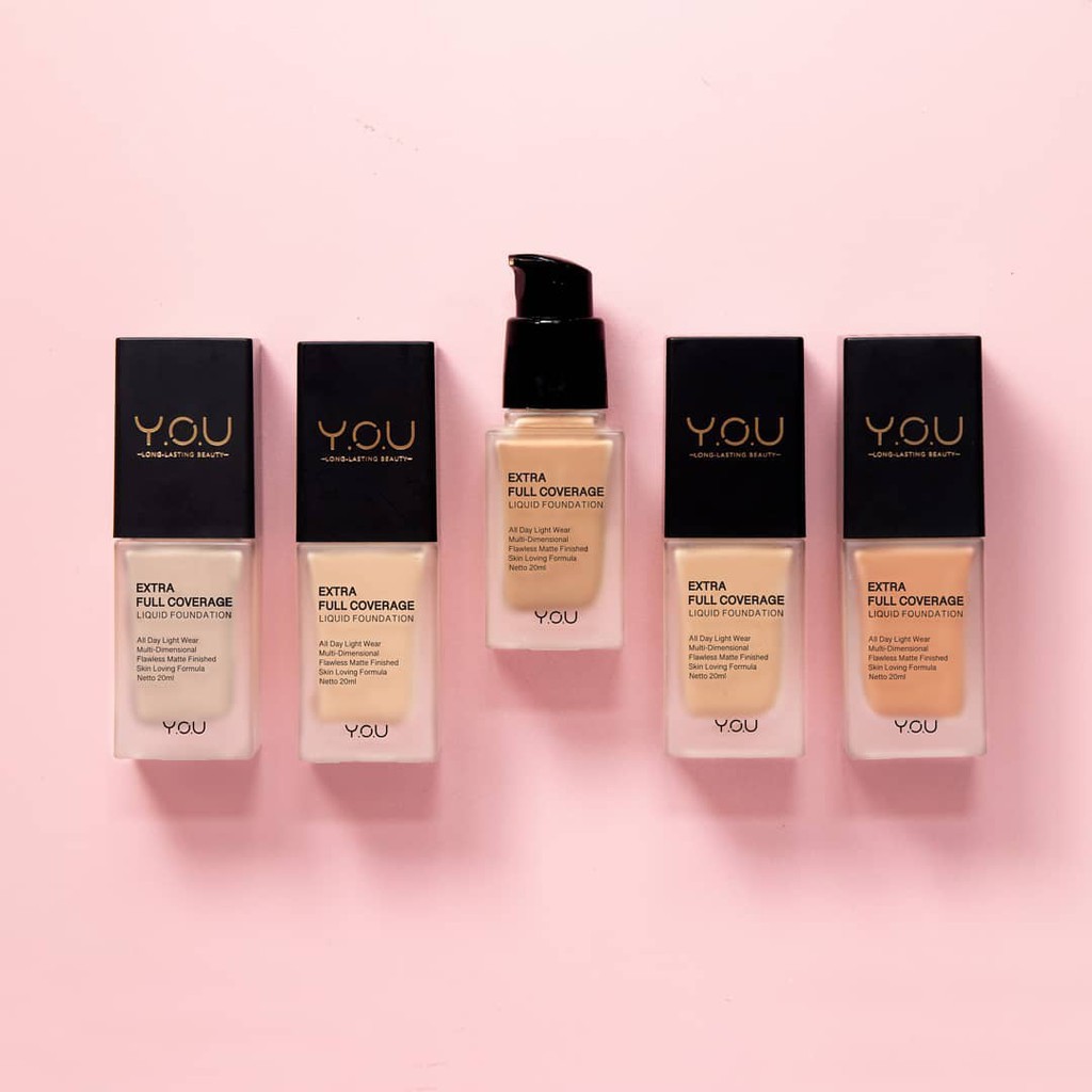 !!You Extra Full Coverage Liquid Foundation 20ml [Oil Control and Pore ...