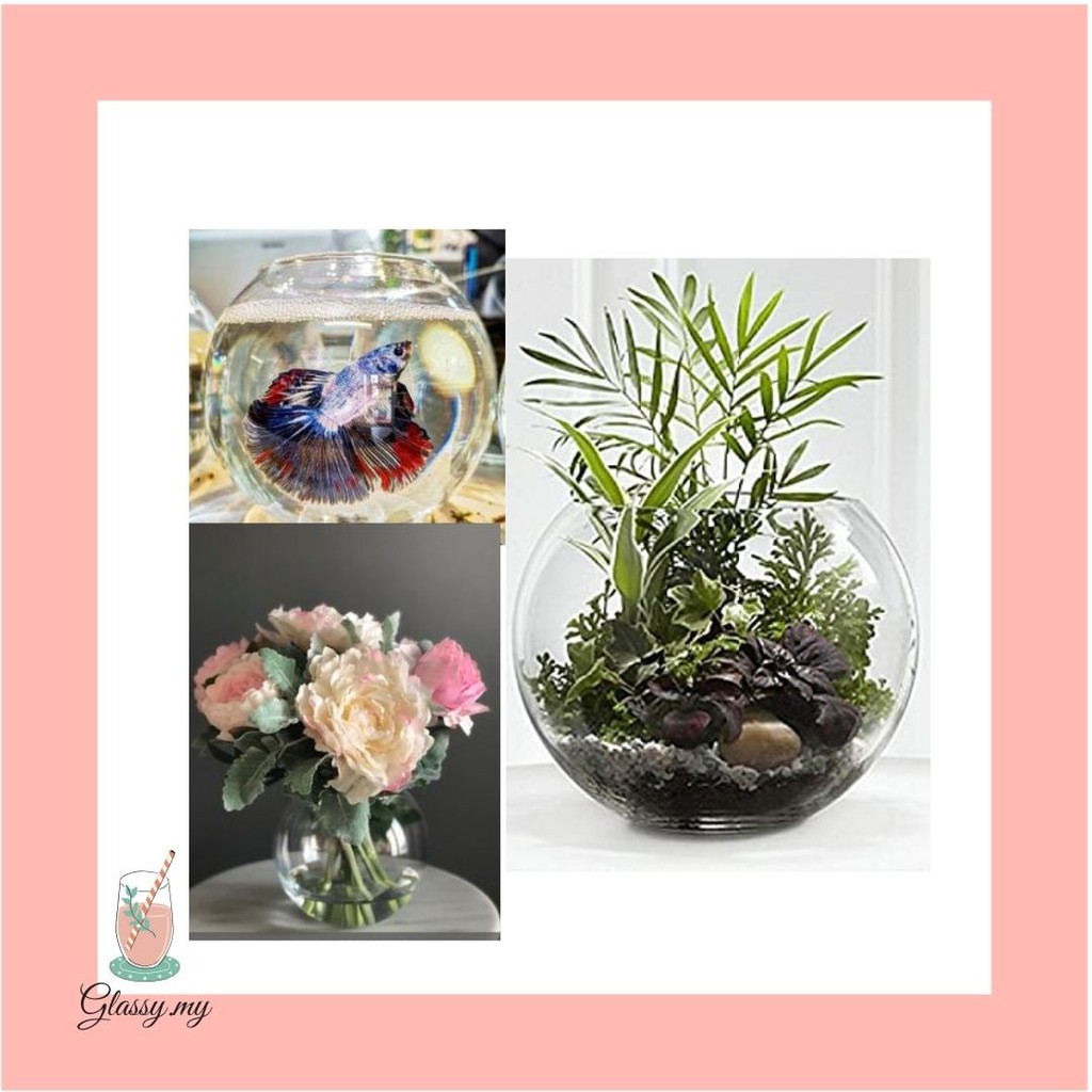 IMPORTED Vase Pasabahce Fish Bowl Vase P43417 P45068 P43427 P45078 Pasu ...
