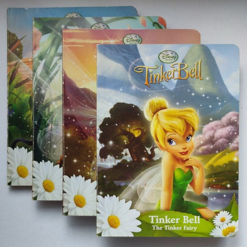 (Pre-loved) (4-in-1 Set) Disney Fairies Tinker Bell Storybook | Shopee ...