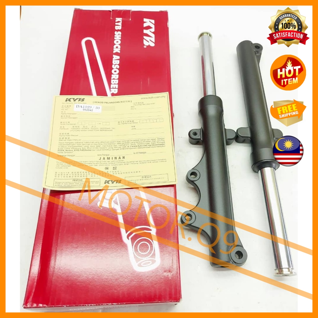 100% KYB Kayaba Yamaha LC135 / LC 135 / 135LC / LC-135 (New Clutch - 55C) Front Fork Set / Depan ...