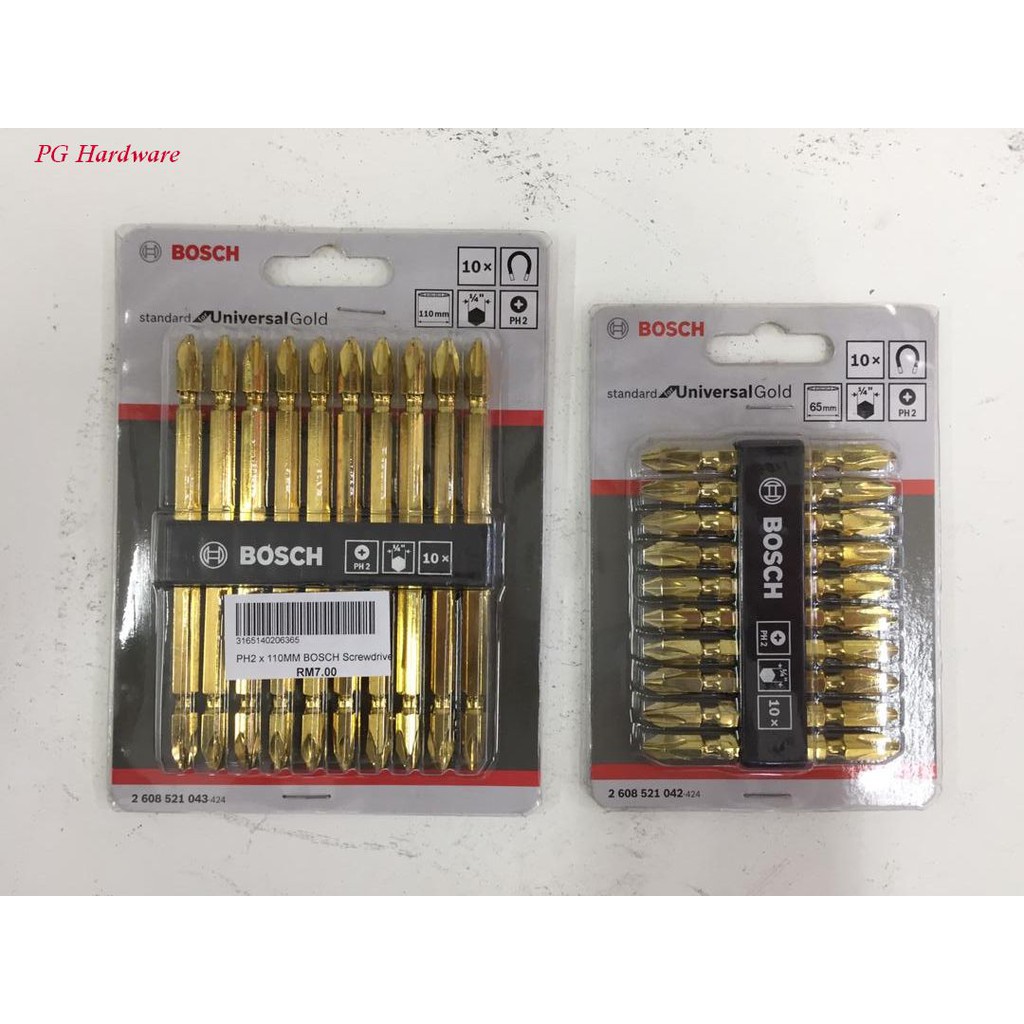 BOSCH PH2 Screwdriver Bit ( 1pcs ) | Shopee Malaysia