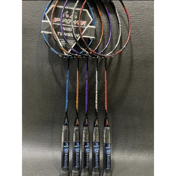 Moderu Torpedo 22 Original Badminton Racket [35LBS] + Duratec 66 III ...