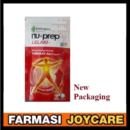 Biotropics Nu-prep Lelaki Tongkat Ali Physta 10's [Exp: May 2026] | Shopee Malaysia