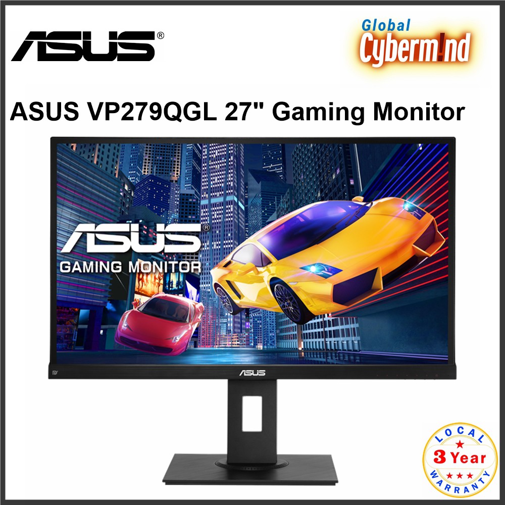 ASUS VP279QGL 27" Full HD IPS Gaming Monitor (Global Cybermind ...