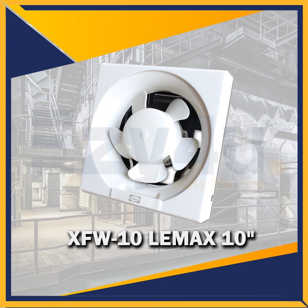 Lemax & Crown 6"/8"/10"/12" Domestic Exhaust Fan Kipas Ekzos Dinding ...
