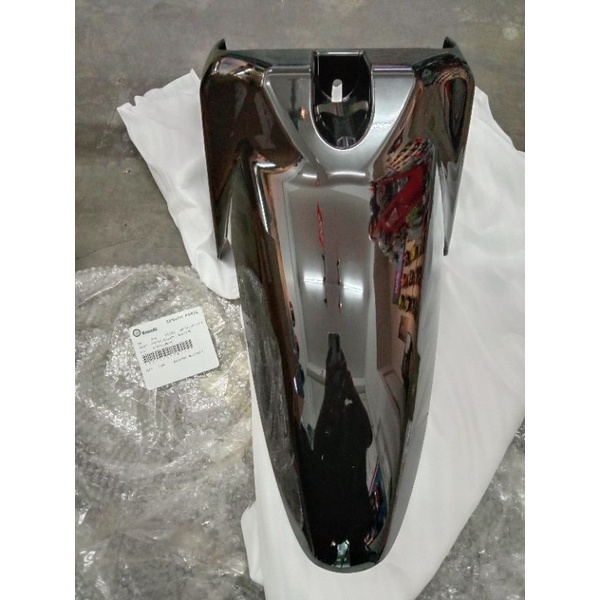 SM SPORTS 110E FRONT FENDER (BLACK/BLUE) ORIGINAL | Shopee Malaysia