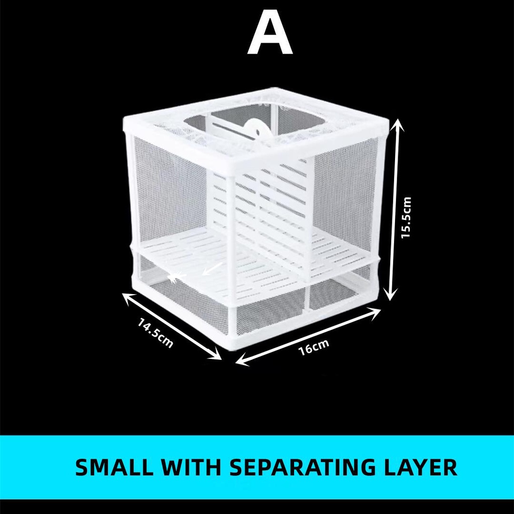 Aquarium Fish Incubator Mesh Box / Breeding Hatchery Box | Shopee Malaysia