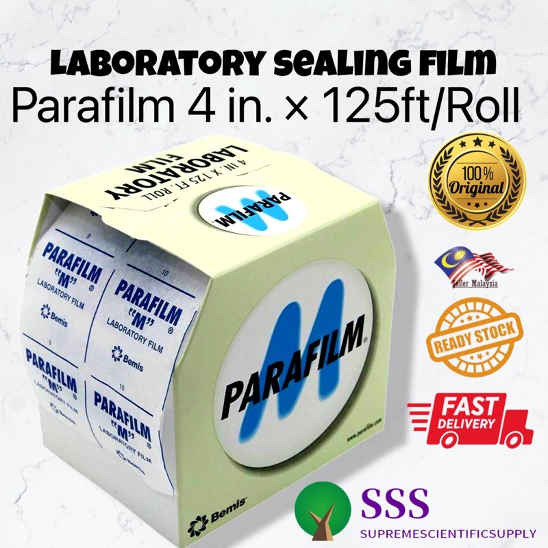 🔥[Ready stock]🔥Parafilm M Sealing Film(Laboratory)4 in. × 125 ft / Roll ...