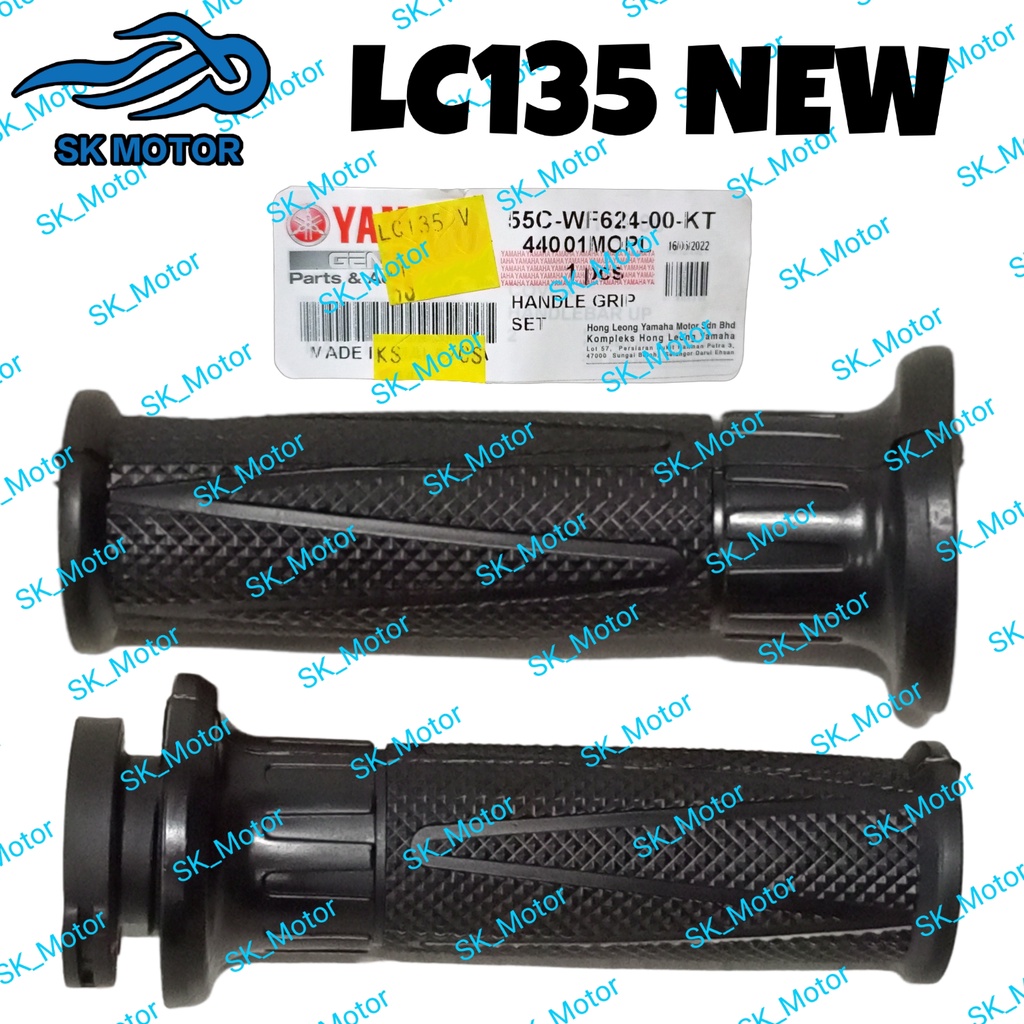 Yamaha LC135 LC NEW V2 V3 V4 V5 V6 V7 Original Throttle Grip Handle Grip Set Sarung Tangan ...