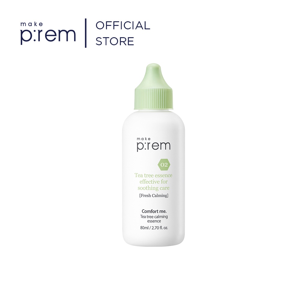 Make Prem Comfort Me. Tea Tree Calming Essence 80ml (EXP 03/26) | Shopee Malaysia