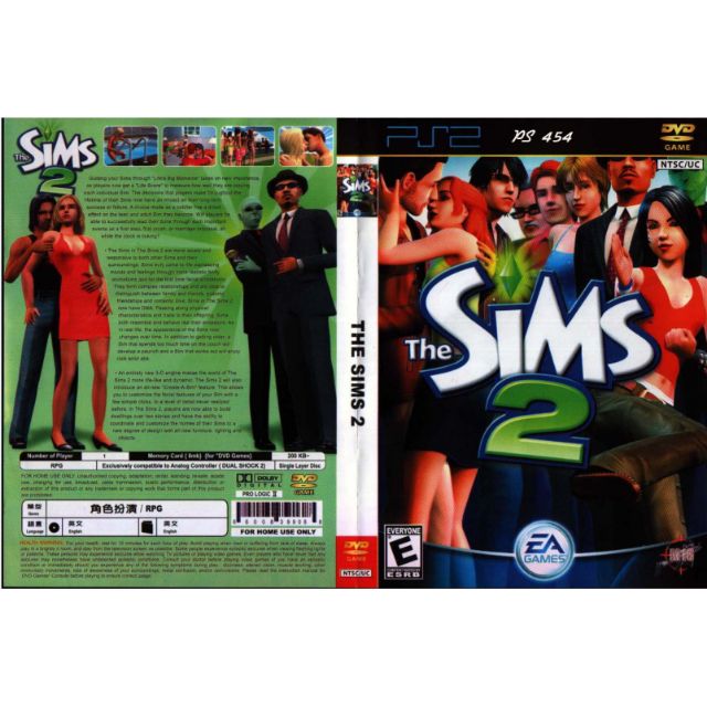 PS2 Games CD Collection The Sim 2 | Shopee Malaysia