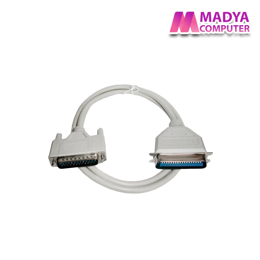 Lpt Parallel Printer Cable 25 Pin Male to Female (1.5m / 3m) | Shopee ...