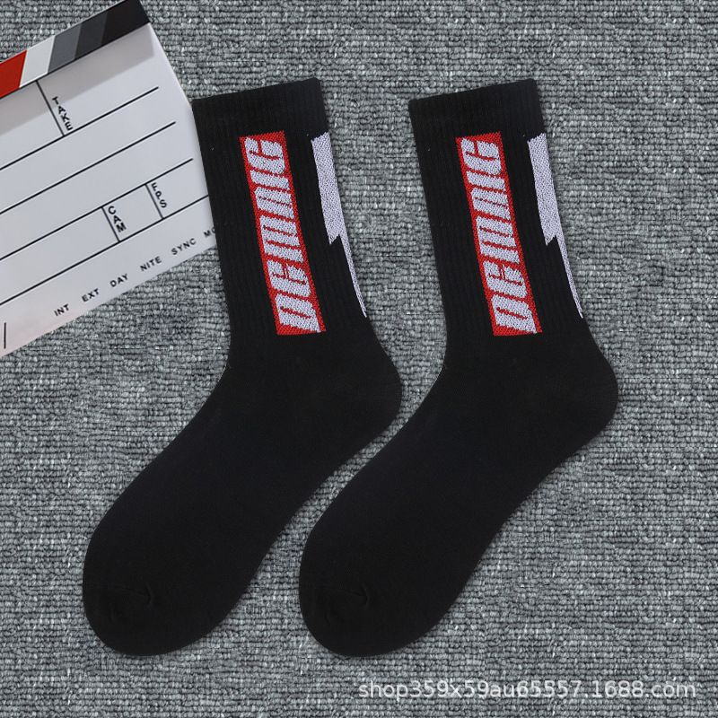 🇲🇾Ready stock 1Pair Hipster Socks Cotton Socking Unisex Men潮牌袜子 ...