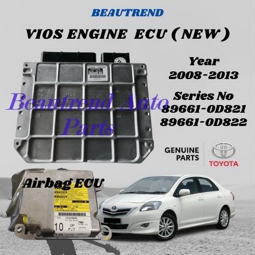 Toyota Vios NCP93 Engine ECU New Original Enjin Computer Box 89661 ...