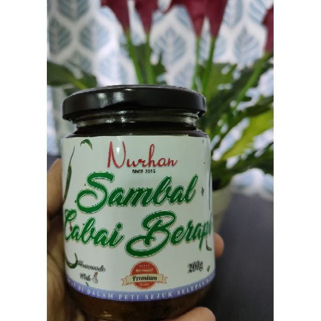 Sambal Cabai Berapi Nurhan's Kitchen | Shopee Malaysia