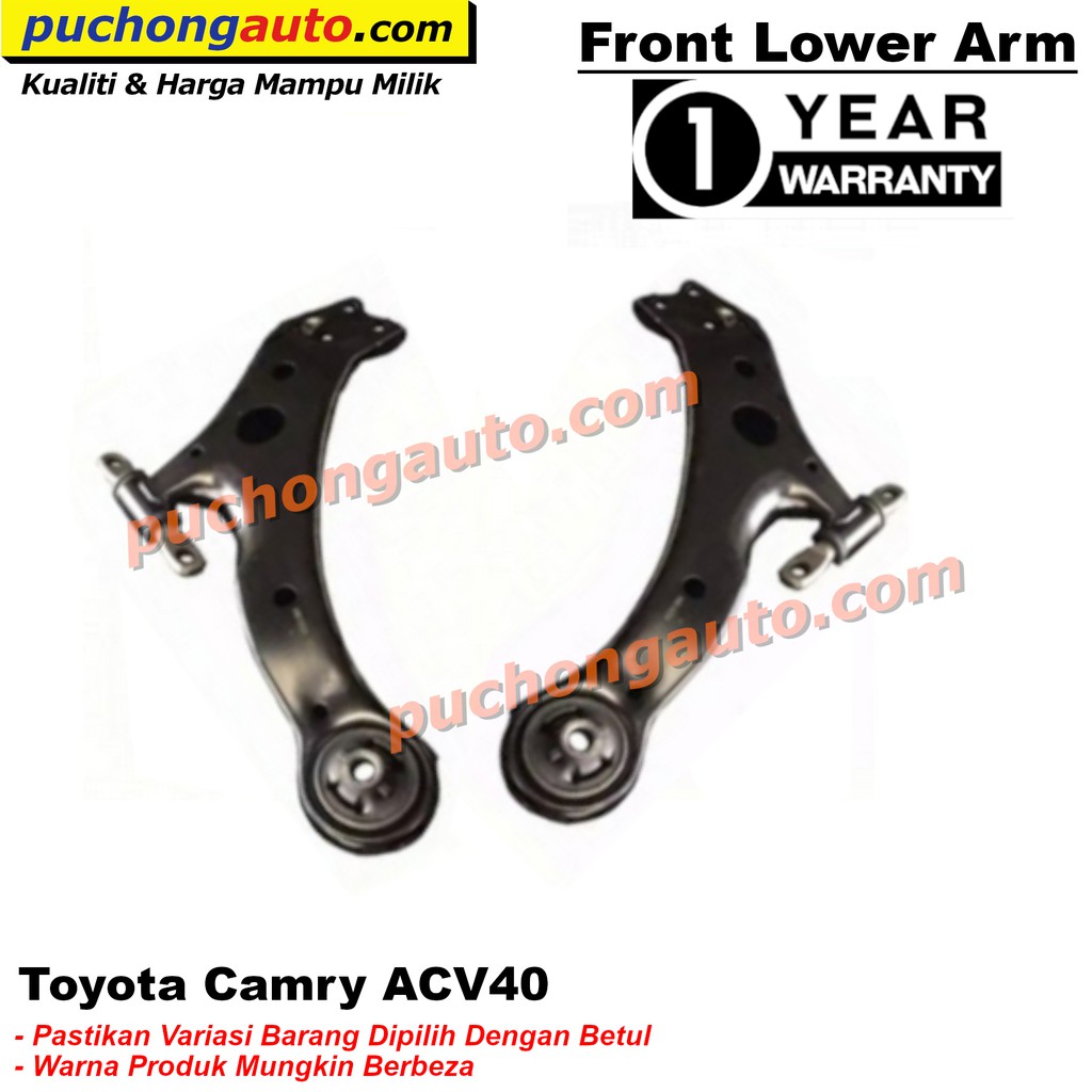 Front Lower Control Arm for Toyota Camry ACV40 - 1 Year Warranty ...
