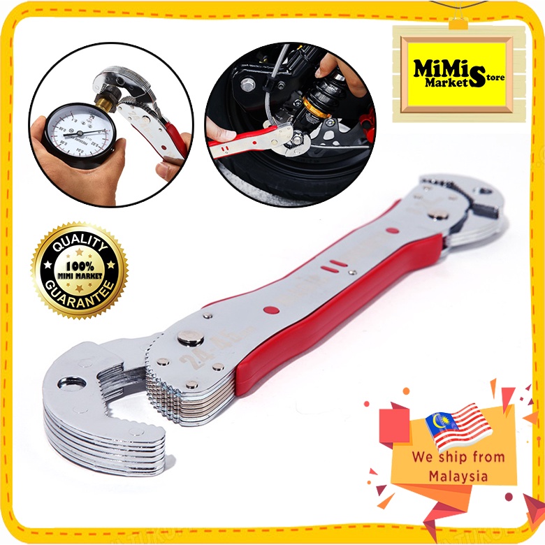 9-45mm Multifunctional Magic Wrench Double Head Adjustable Universal ...