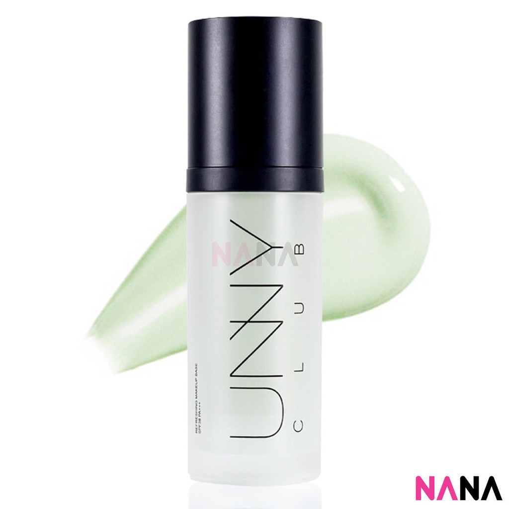 Unny Club Refreshing Makeup Base SPF38 PA+++ 30g #02 Green | Shopee ...