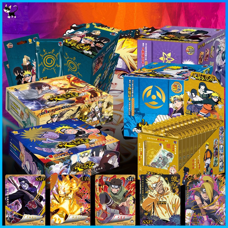 Naruto Cards SSP Card UR Bronzing Card Anime Collection Character Card ...