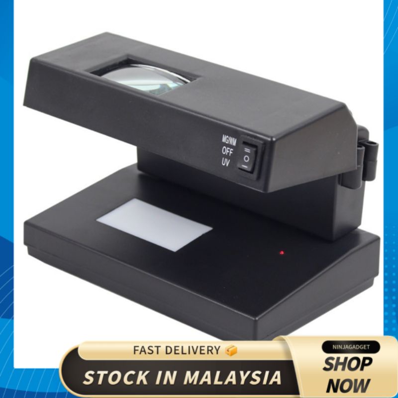Desktop Counterfeit Money Detector Bank UV Money Detector Bank Note ...