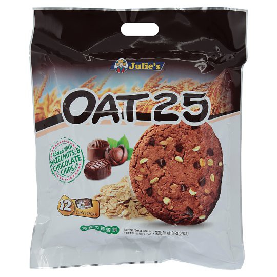 Julie's Oat 25 Chocolate 12 convi-packs 300g | Shopee Malaysia
