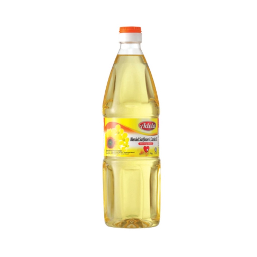 Adela Blended Canola&Sunflower Oil 1kg | Shopee Malaysia