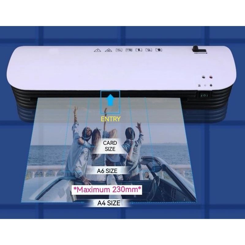 A4 Laminating Machine | Mesin Laminate | A4 Laminator Machine | Shopee Malaysia