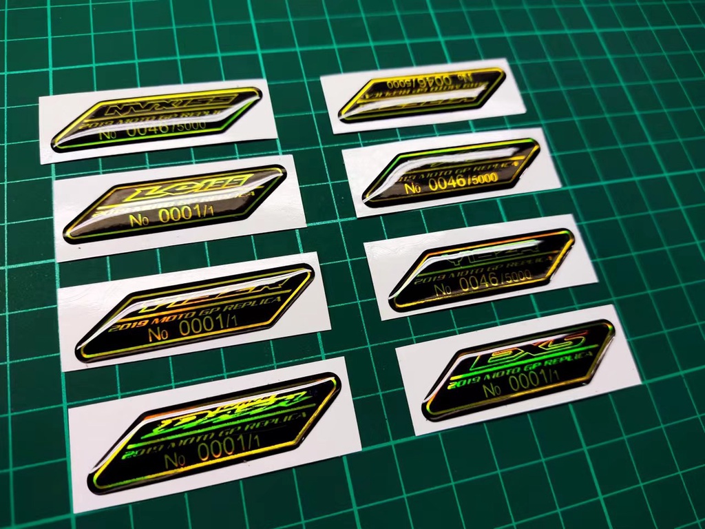 Yamaha Honda Ex5/Dash Nombor Siri Sticker GP Edition Limited Edition ...