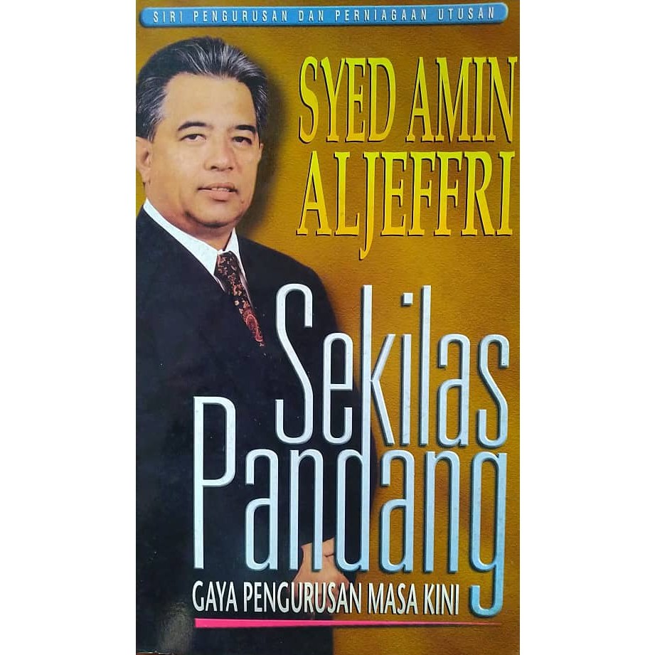 SEKILAS PANDANG GAYA PENGURUSAN MASA KINI, Syed Amin Al Jeffri | Shopee Malaysia
