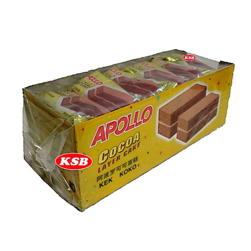 APOLLO LAYER CAKE 18GX24'S/BOX | Shopee Malaysia
