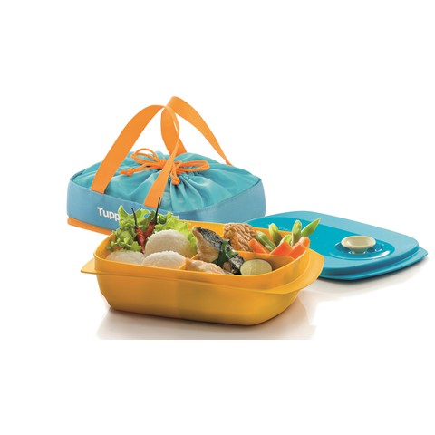 Tupperware Microwave Reheatable Lunch Box 1.0L | Shopee Malaysia