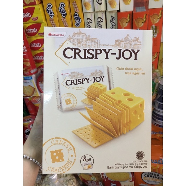 Crispy Joy cheese biscuits box 156g / 312g | Shopee Malaysia