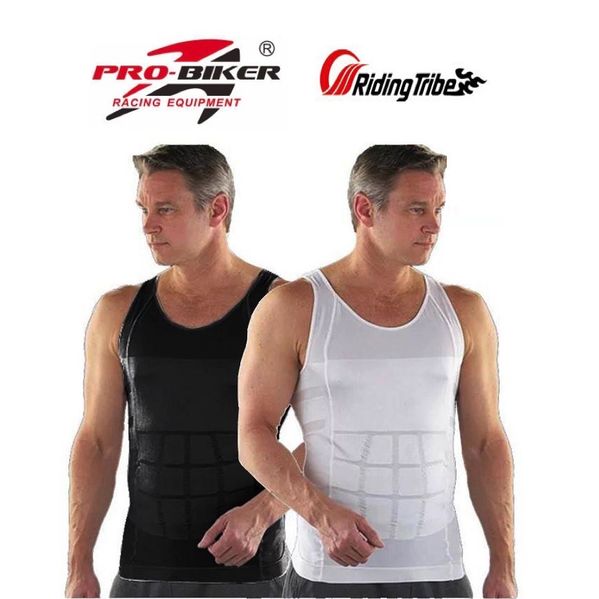ProbikerMen Slimming Singlet Man Singlet Body Shaper Body Slimmer Slim ...
