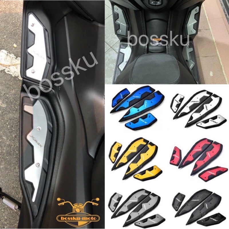 XMax V1 V2 FOOTSTEP Footboard Footplate Floor Panel Euro Pemijak Kaki ...