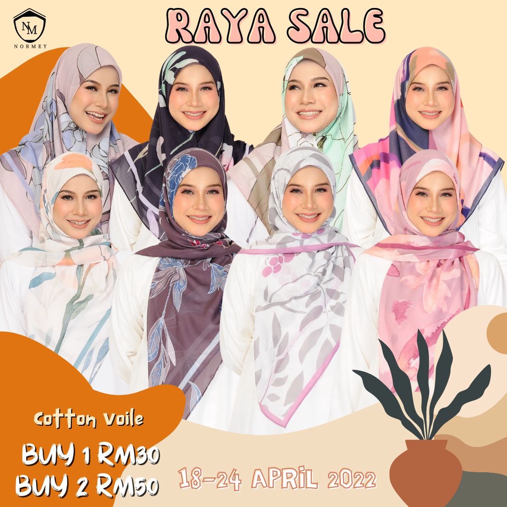 NORMEY SALE COTTON SERIES | Shopee Malaysia