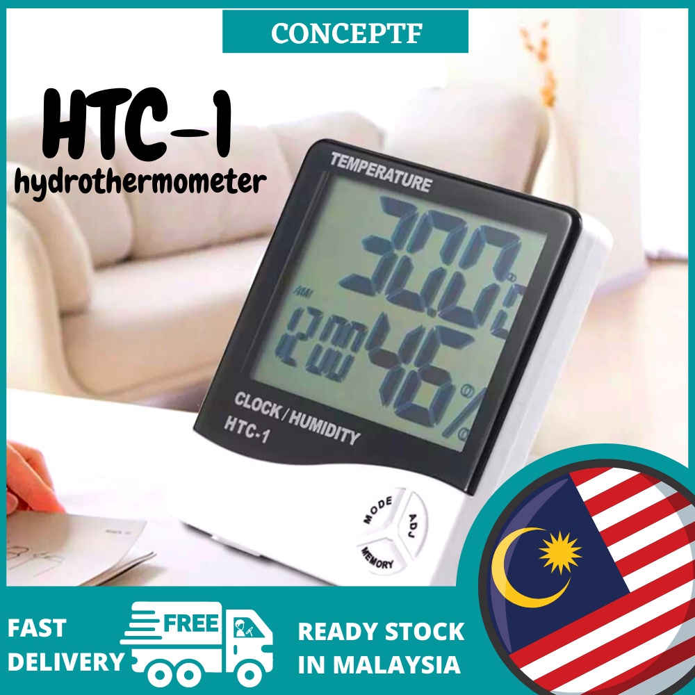 🔥 READY STOCK 🔥 CONCEPTF HTC-1 High Quality Thermometer Digital ...