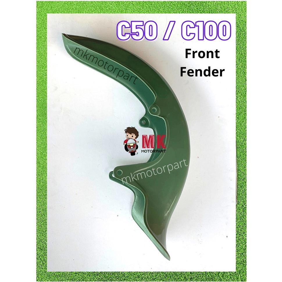 Honda C50 / C100 Cub FRONT FENDER / Mudguard Depan | Shopee Malaysia