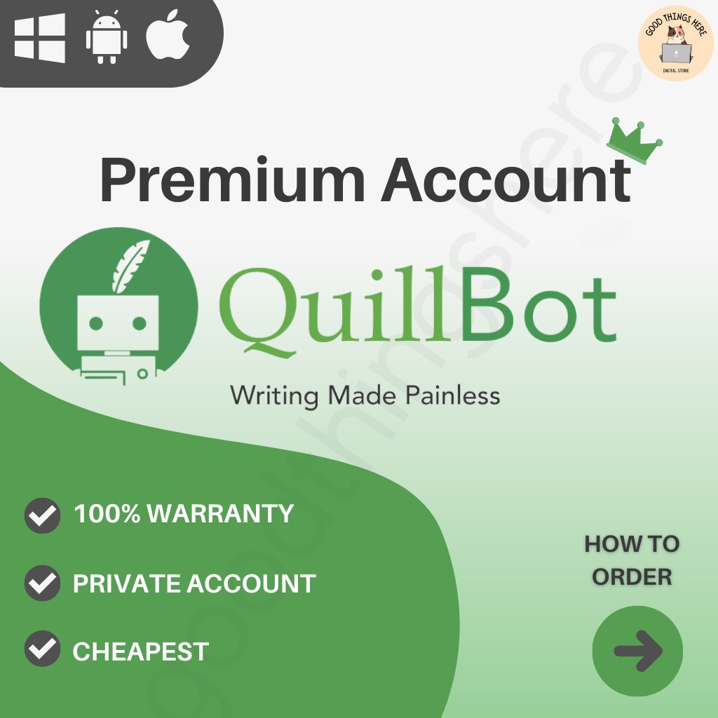 QUILLBOT PREMIUM PRIVATE/SOLO ACCOUNT | Shopee Malaysia