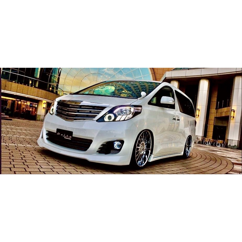 Toyota alphard anh20 belta bodykit body kit 2008 2009 2010 2011 2012 ...