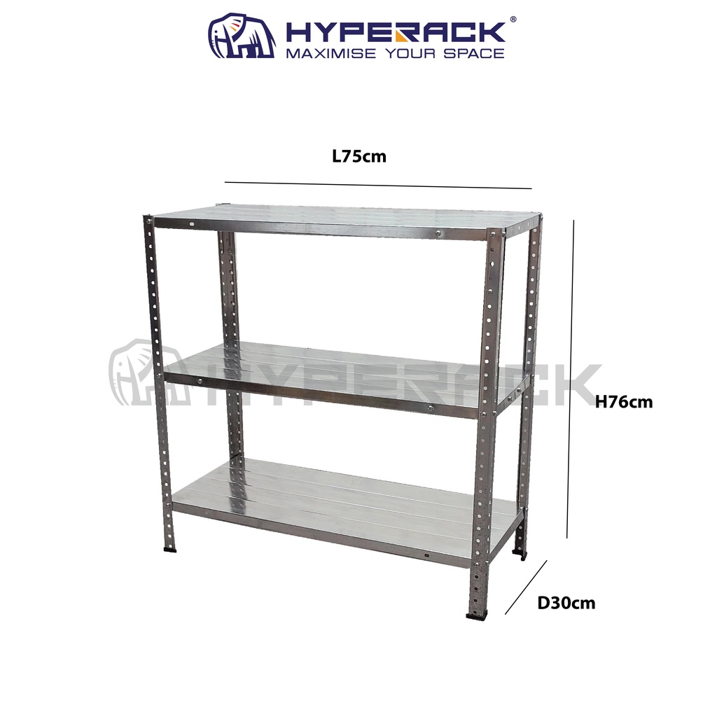 HYPERACK ™️[Ready Stock] Rak Dapur Flower Rack Steel Rack Shelf Ikea ...