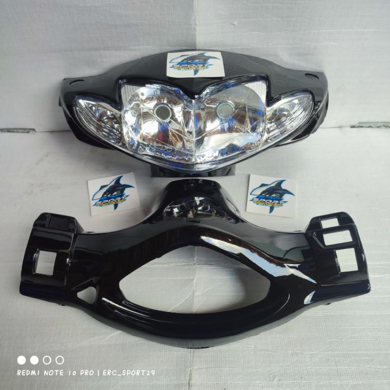 HITAM Front rear bumper front rear bumper suzuki shogun 125 lama old ...