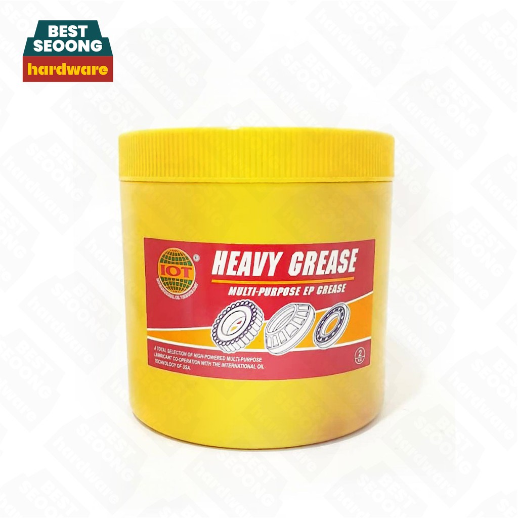 IOT (0.5KG/2KG) Heavy Grease Extreme Pressure Multi-Purpose Grease Heavy Duty Grease Red Grease ...