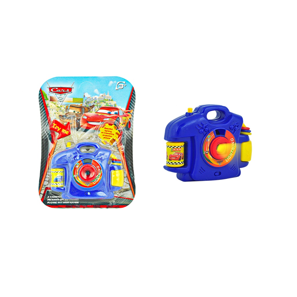 Disney Pixar Cars Children Projection Camera Blue Colour for Girls And ...