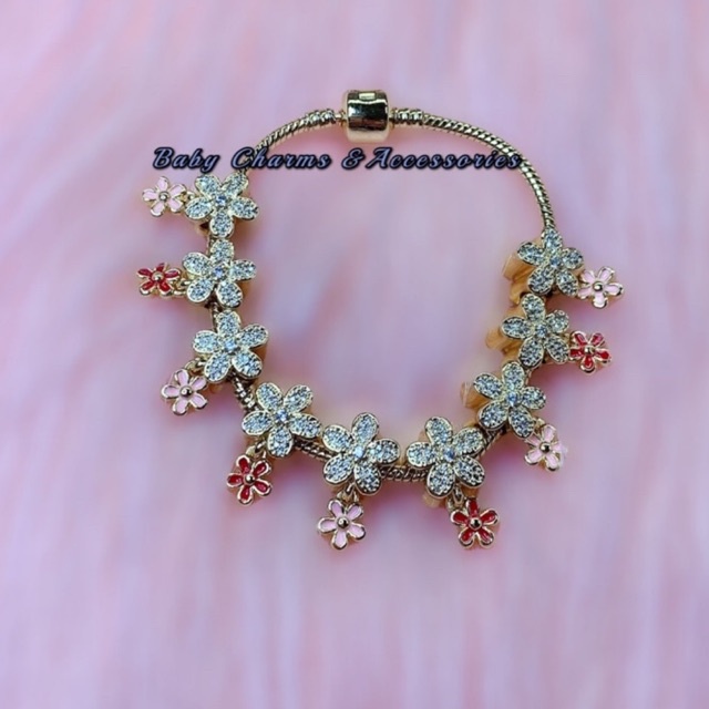 🌸Baby Charms 24K dangling flower 🌸 | Shopee Malaysia