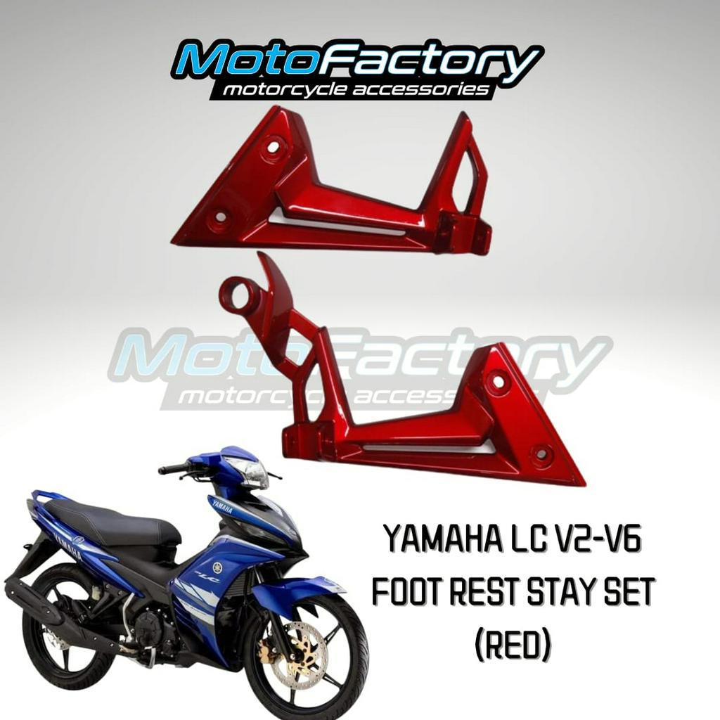 YAMAHA LC V2 LC V3 LC V4 LC V5 LC V6 FOOT REST BRACKET FOOTREST STAY # ...
