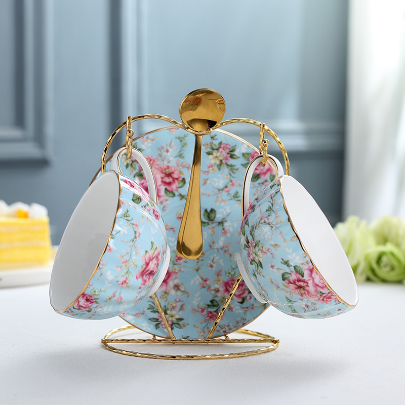 【READY STOCK】European style coffee cup set ceramic coffee cup and ...